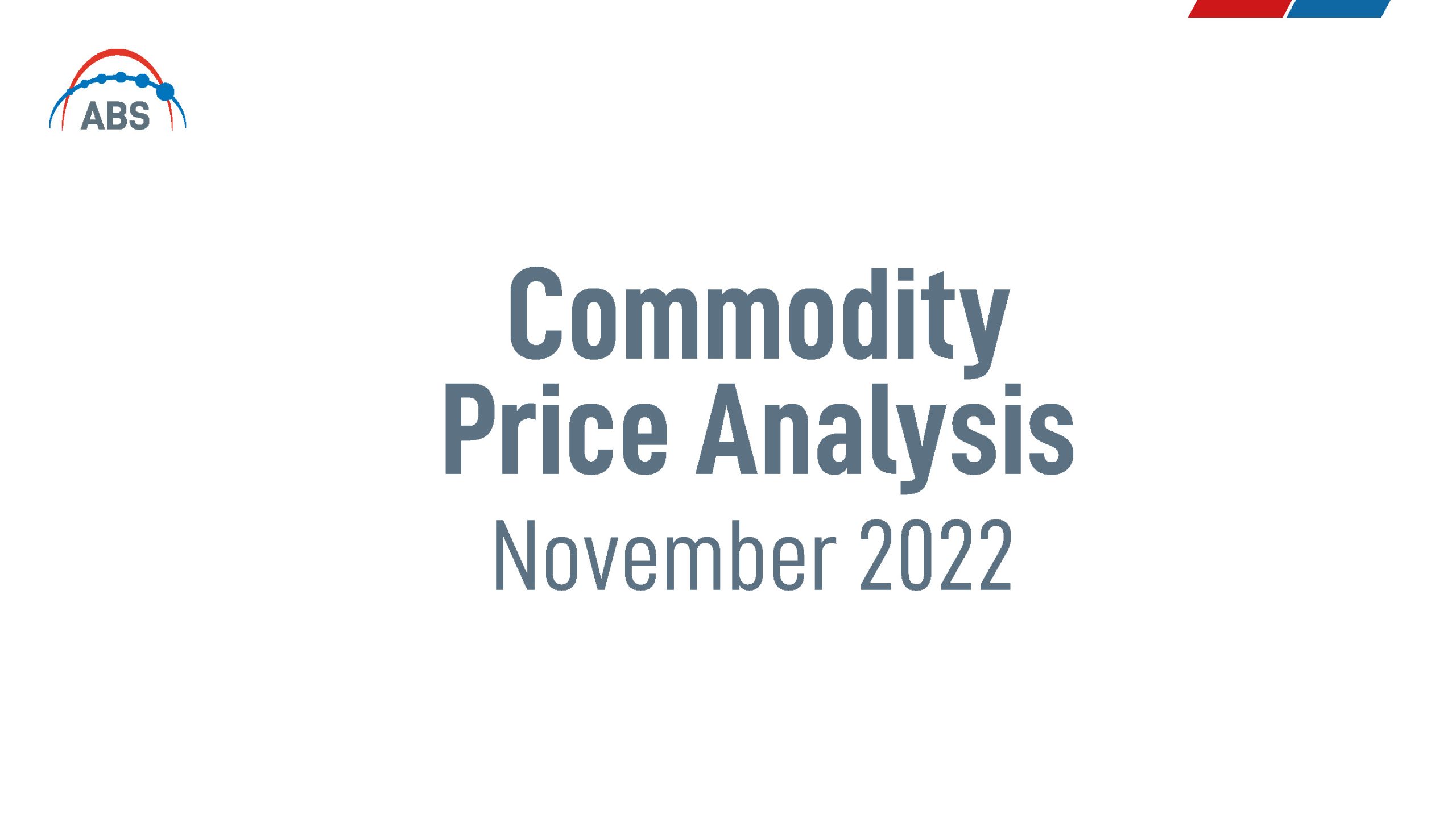 Analysis of the price of the commodities that most affect industry