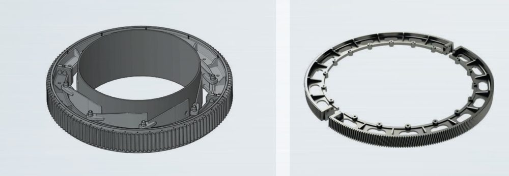 MGS Girth Gears custom designed for industrial applications | ABS