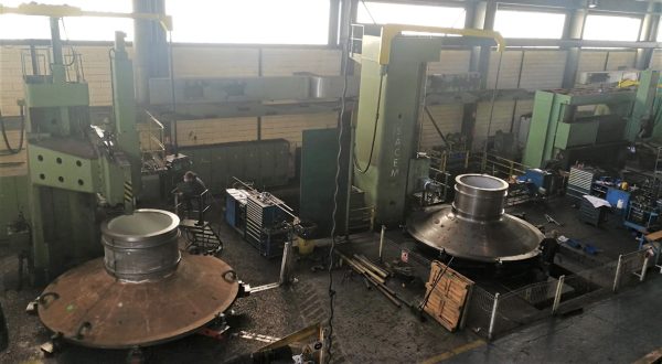 Mill head manufacturing process for ball and SAG mills